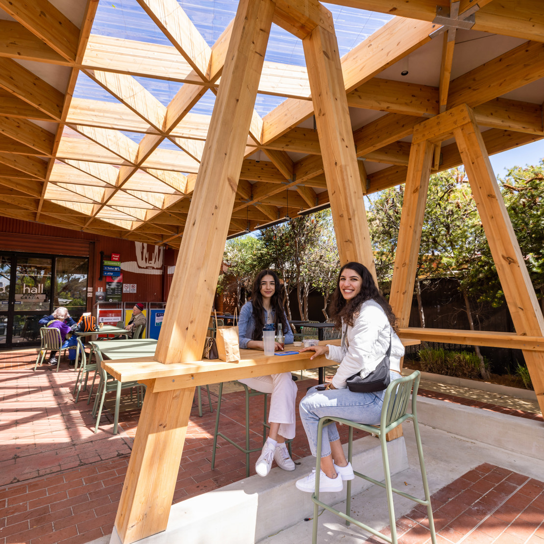 New Food Hall Courtyard Now Open! | South Melbourne Market