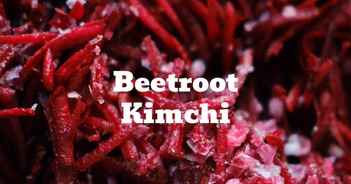 Beetroot Kimchi | South Melbourne Market