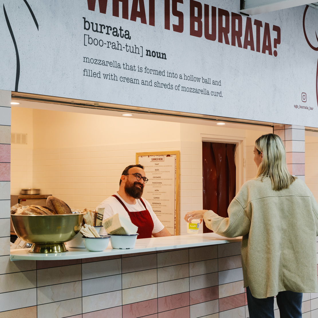 New Opening: UGO Burrata Bar | South Melbourne Market
