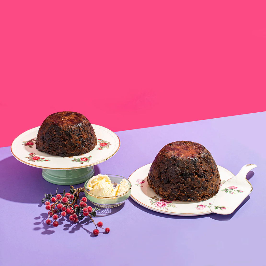 Plum Pudding with Brandy Butter | South Melbourne Market